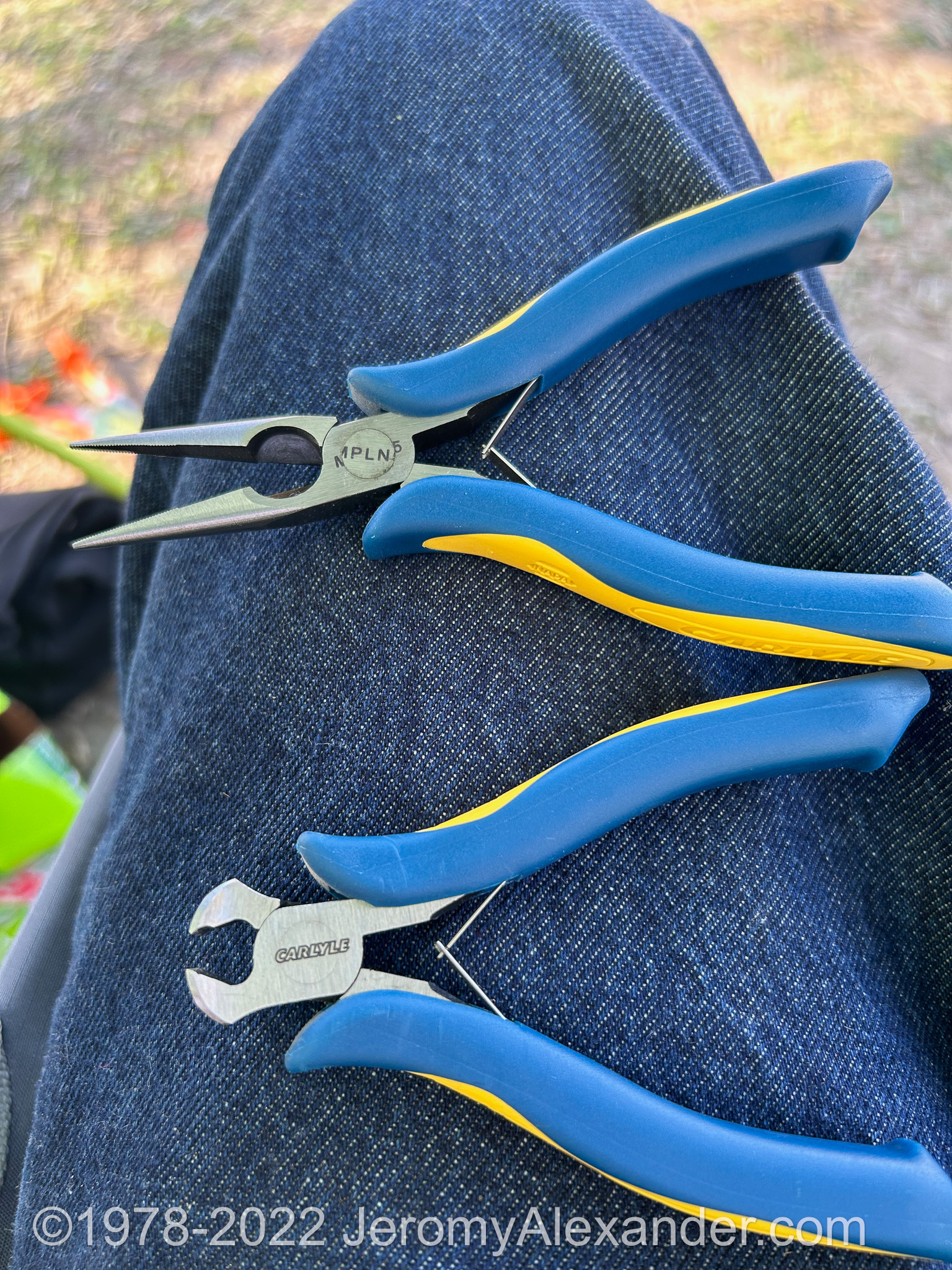 Staple removal, campground style. – Jeromy Alexander